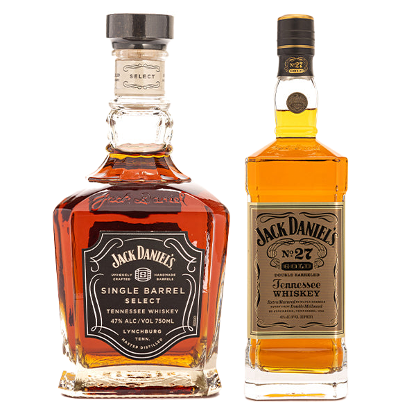 One Jack Daniel's No. 27 Whiskey Gold, and One Jack Daniel's Single Ba ...